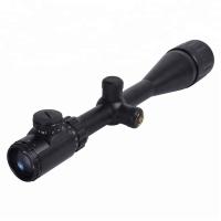 China Red Green Illuminated 6-24X Power Adjustable Objective Scopes for Long-Range Hunting for sale
