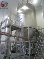 China 50kg/H  Fluidized Bed Spray Dryer Machine For Milk Powder for sale