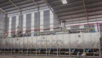 China 220v 1.2m Continuous Conveyor Belt Dryer 500kg/H 600kg/H for sale