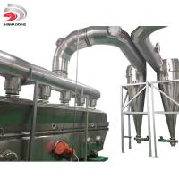 China 130kg/H Vibration Fluid Bed Dryer SUS304L Salt Dryer Machine For Pesticide Farm Chemicals for sale