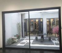 China Hall Balcony Aluminium Sliding Windows With Tempered Glass Powder Coated for sale