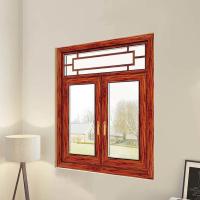 China 9mm Tempered Glass Aluminum Casement Window Thermal Insulation for sale