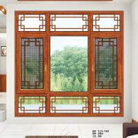 China 9mm Tempered Glass Aluminum Casement Window Thermal Insulation for sale