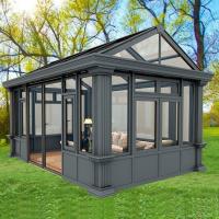 China Winter Garden Aluminum Alloy Sunshine House 2.5mm Thickness Multi Colors for sale