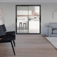 China Exterior 6063 Aluminum Hanging Sliding Door Heat Resistance for sale