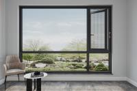 China Thermal Break Bridge Aluminium Casement Window Large Frame for sale