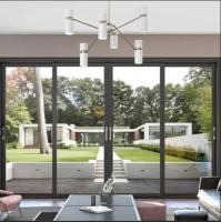 China Heat Resistance Exterior Aluminum Sliding Doors Entrance Balcony for sale