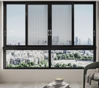 China High And Low Rail 6063 Aluminium Sliding Windows With Bearing Pulley for sale