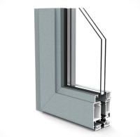 China Large Wall Thickness External Aluminum Swing Doors Waterproof Heat Insulation for sale