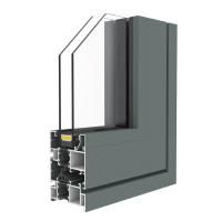 China Interior Opening And Inverted Floor To Ceiling Windows 1.0mm  Thickness for sale