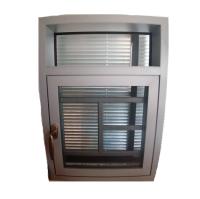 China 1.5mm Aluminum Casement Window Double Layer Heat Insulation Mesh Protective Fence for sale