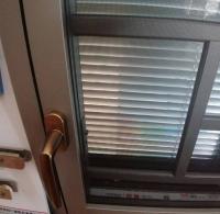 China 1.5mm Aluminum Casement Window Double Layer Heat Insulation Mesh Protective Fence for sale