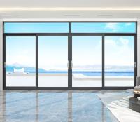 China Double Glass Aluminum Panoramic Sliding Door For Apartment for sale