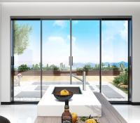 China Double Glass Aluminum Panoramic Sliding Door For Apartment for sale