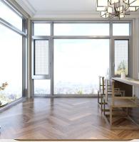 China 1.0mm Aluminium Casement Window Santa Carolina Thermal Break Inner Open for sale