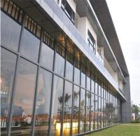 China 6063 Aluminum Curtain Walls Soundproof Exposed Frame Thermal Insulation for sale