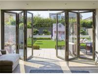 China Customized Exterior Patio Bifold Door Aluminum Alloy 5.0mm Thickness for sale