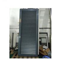 China Exterior 6063 Aluminium Louvered Swing Hinged Door For Office for sale