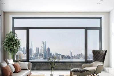 China Fire Resistance 1.0mm Aluminium Casement Window Double Inward Opening for sale