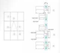 China Thermal Insulation 6063 Aluminum Curtain Walls For Office Building for sale