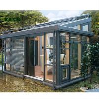 China Aluminum Alloy Sun Room Custom Sun Shade Louvres Outdoor Terrace ISO14001 for sale