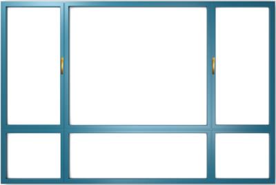China Modern Aluminium Casement Windows Slide And Swing SoundProof for sale