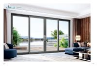China Insulated Glass Aluminum Sliding Doors Heavy Style Energy Saving For Terrace for sale