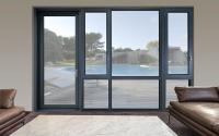 China Outward Opening Aluminium Casement Windows Waterproof Hollow Glass for sale