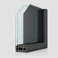 China Frameless Aluminium Casement Windows Sealed Insulation Fireproof for sale