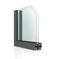 China Heat Insulation Aluminium Casement Windows Internal Open Glass 12mm Thickness for sale