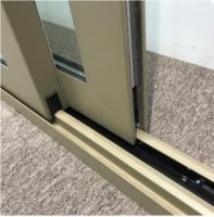 China Commercial Aluminum Sliding Doors Double Toughened Impact Glazed Soundproof for sale