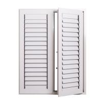 China KLUK Aluminium Glass Louvers Window , Shutters With Integrated Blackout Blinds for sale