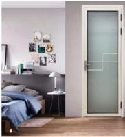 China Fiberglass Flys Aluminium Swing Toilet Door , Bathroom Aluminium Sliding Doors for sale