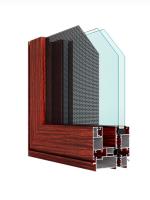 China Arched Aluminum Clad Casement Windows Double Glazed Outward Opening for sale