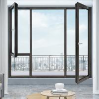 China Thermal Aluminium Tilt And Turn Windows Internal Inverted With Screen for sale