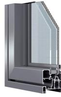 China Thermal Aluminium Tilt And Turn Windows Internal Inverted With Screen for sale