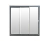 China Triple 3 Track Aluminium Sliding Glass Doors , Aluminum Screen Sliding Patio Doors for sale