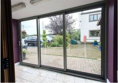 China Soundproof Aluminium Lift And Slide Patio Doors , Aluminium Section Sliding Door for sale