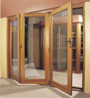 China Residential Aluminum Sliding Glass Doors , aluminum sliding folding doors for sale