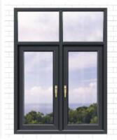 China Noise Insulation Aluminium Casement Windows , Single Glazed Sash Windows for sale