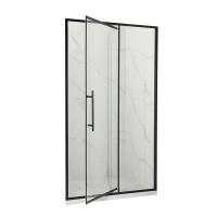 China Extruded Aluminum Bathroom Doors , Vertical Waterproof Sliding Door Tinted Glass for sale