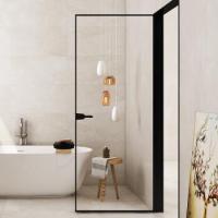 China Narrow Side Aluminum Casement French Doors Black Anodized 1.5mm Thickness for sale