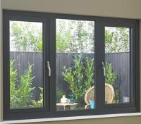 China AS2047 Aluminum Swing Windows , Hurricane Resistant Windows Electrophoresis for sale