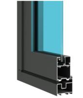 China OEM Extruded Aluminum Folding Patio Doors Fiberglass Anodizing for sale