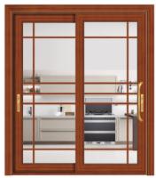 China AGK Exterior Aluminum Glass Swing Door Tempered Glazed For Toilet for sale