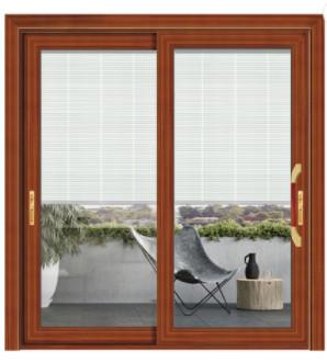 China AGK Exterior Aluminum Glass Swing Door Tempered Glazed For Toilet for sale