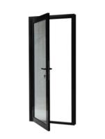 China Barrier Free Threshold Aluminum Swing Doors Front Entry ISO9001 For Balcony for sale