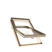 China Clear Glass Aluminium Pivot Window , Inswing Awning Window With Hinge for sale