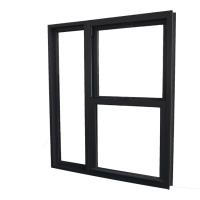 China Double Glazed Aluminium Tilt And Turn Windows Anodized With Gold Handles ISO9001 for sale