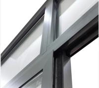 China Thermally Broken Aluminium Fabrication Sliding Window With Retractable Screen for sale